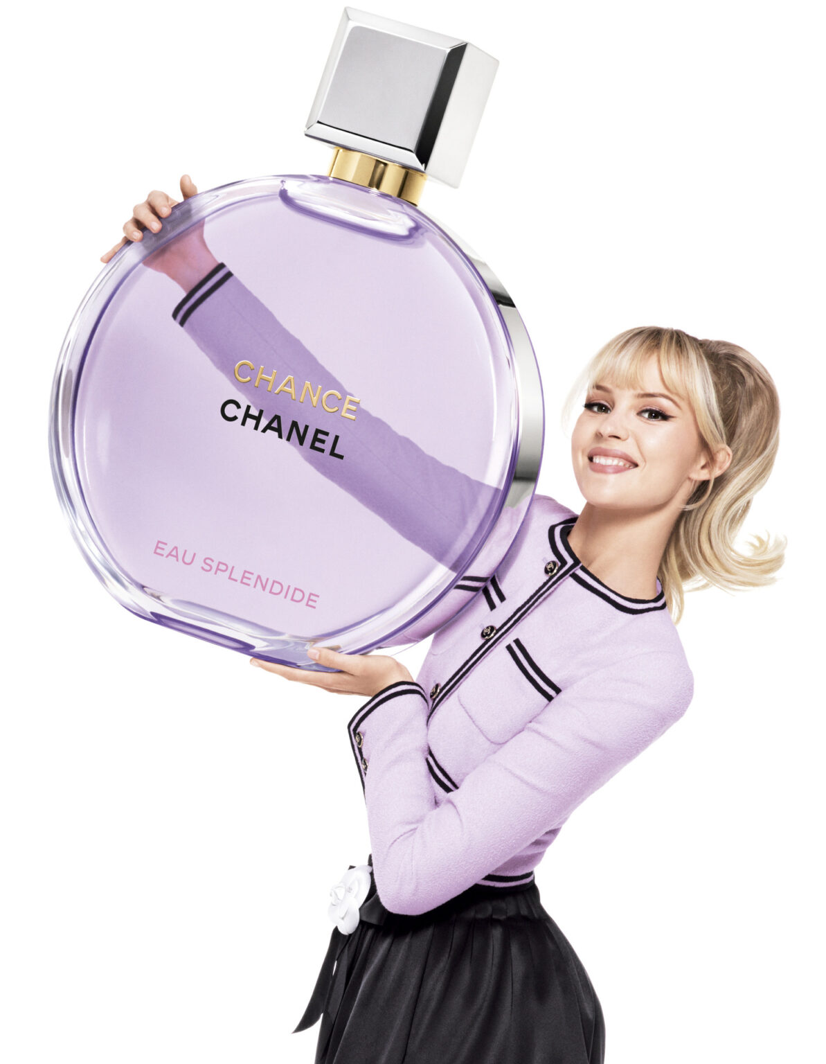 Angèle x CHANEL, Chance Eau Splendide un parfum bien-être